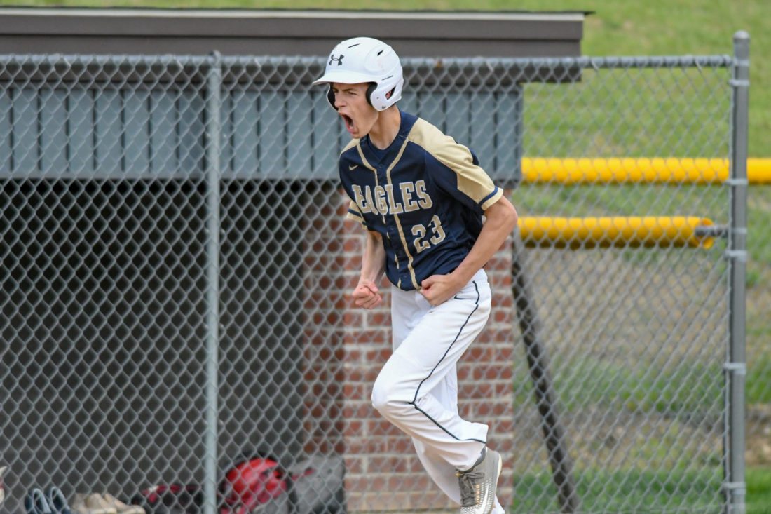 Jaden Jones’ walk-off 3-run home run seals game for Bald Eagle Area, 10 ...